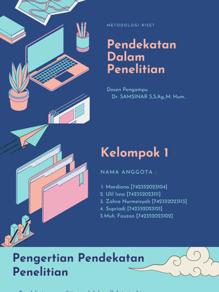 KLP 1 Pendekatan Dalam Penelitian | PDF