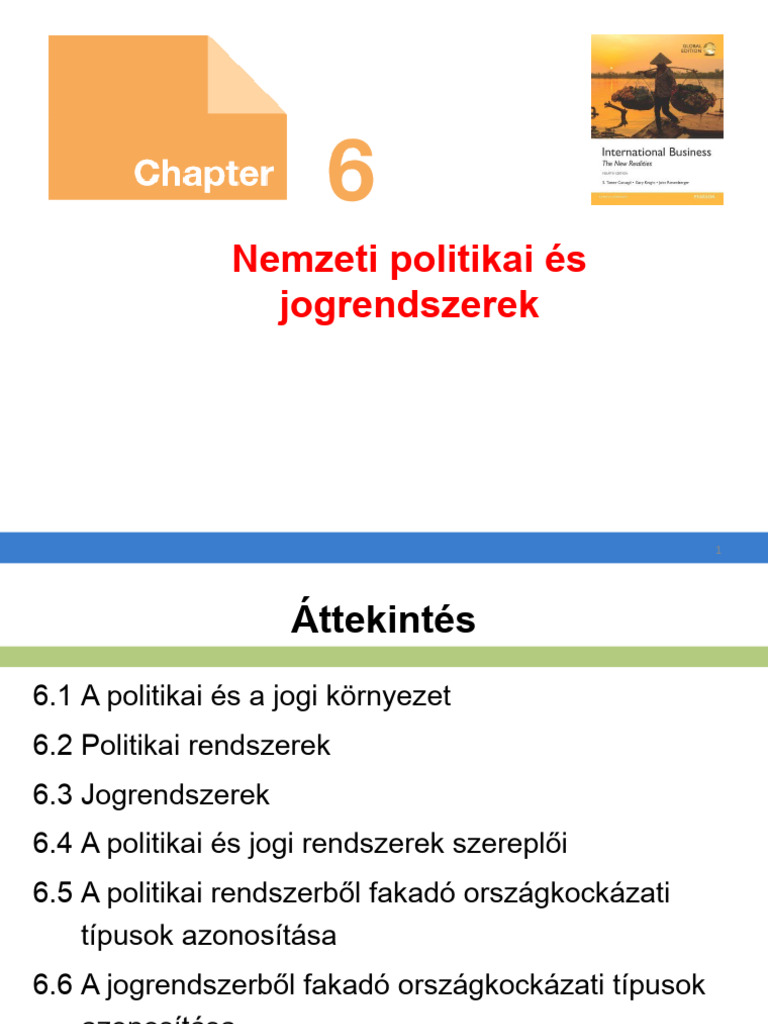 Nemzetközi Üzleti Ismeretek: Politika És Jog | PDF