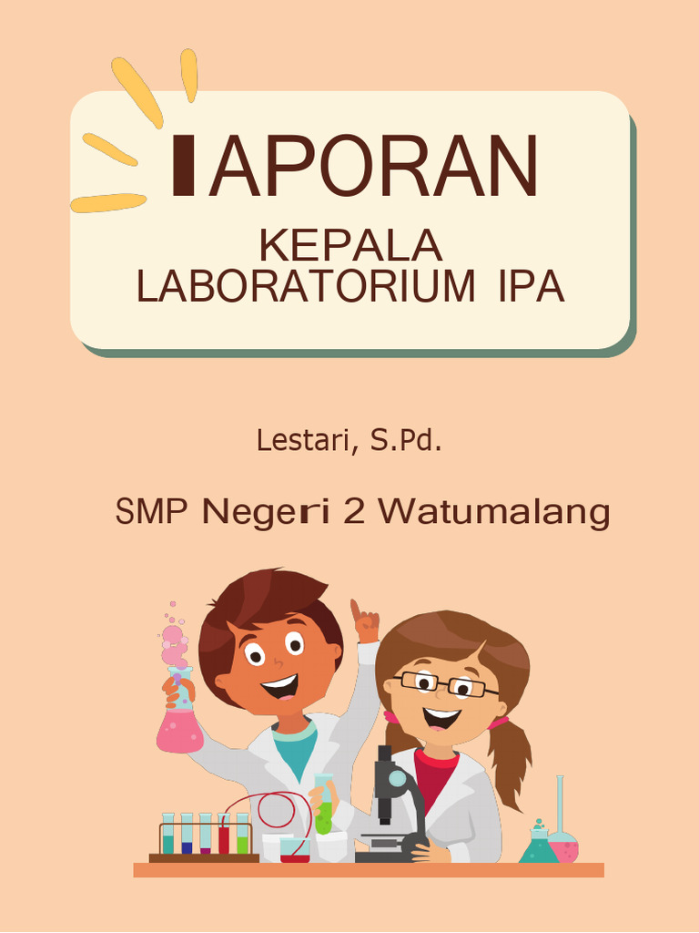 Laporan Kepala Laboratorium IPA | PDF | Sains & Matematika | Komputer