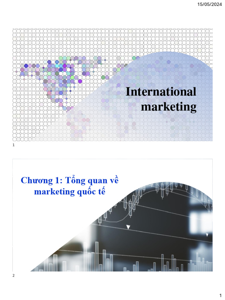 International Marketing - Chapter 1 | PDF International Marketing - Chapter 1 | PDF
