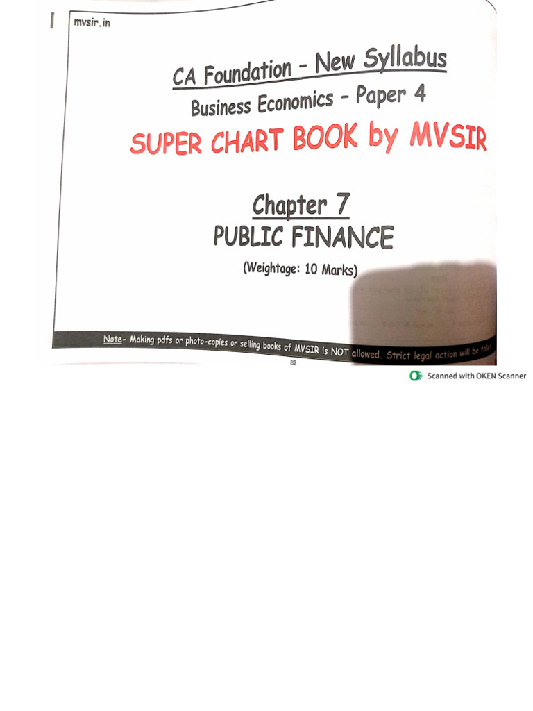 Public Finance Chart | PDF
