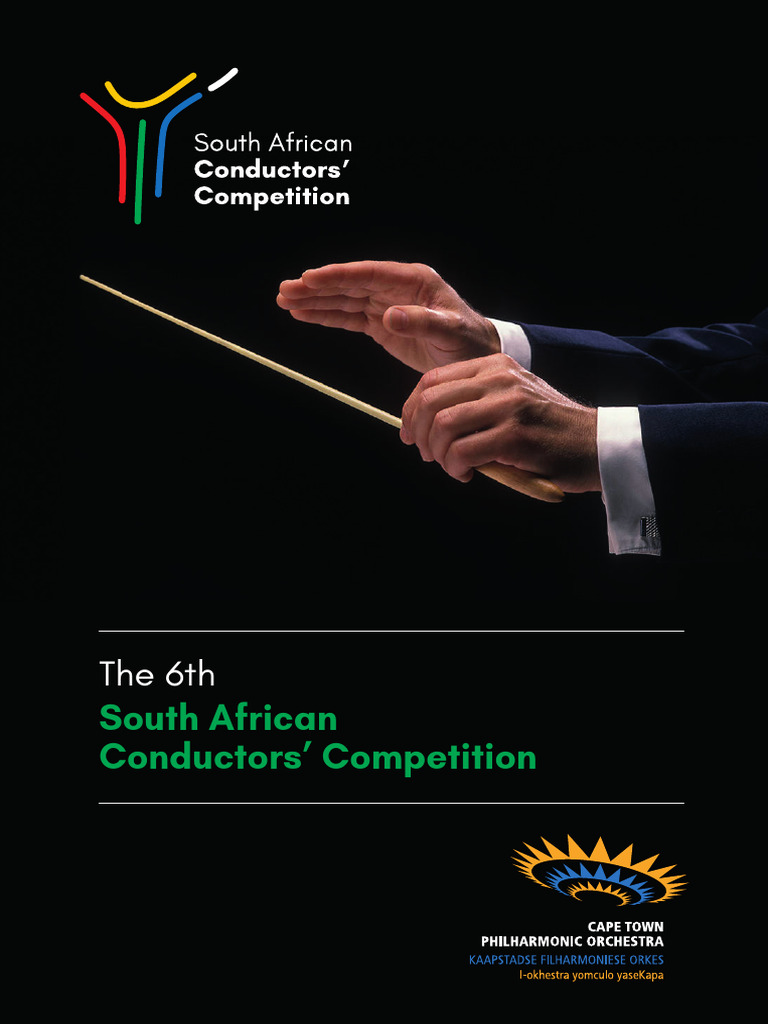 6th Sa Conductors Competition Brochure 2024 | PDF | Conducting | Orchestras