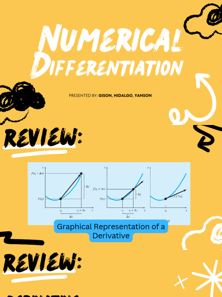 Umerical: Ifferentiation | PDF | Derivative | Finite Difference