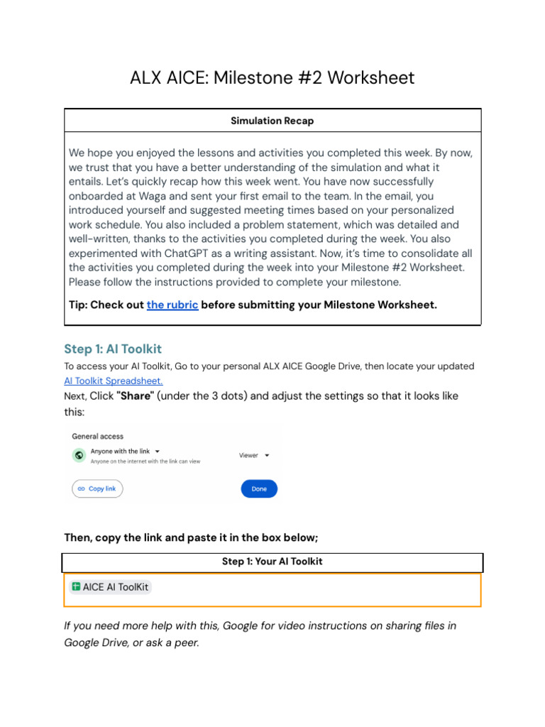 AICE - Milestone #2 24 - 03 - 2024 | PDF | Artificial Intelligence | Intelligence (AI) & Semantics