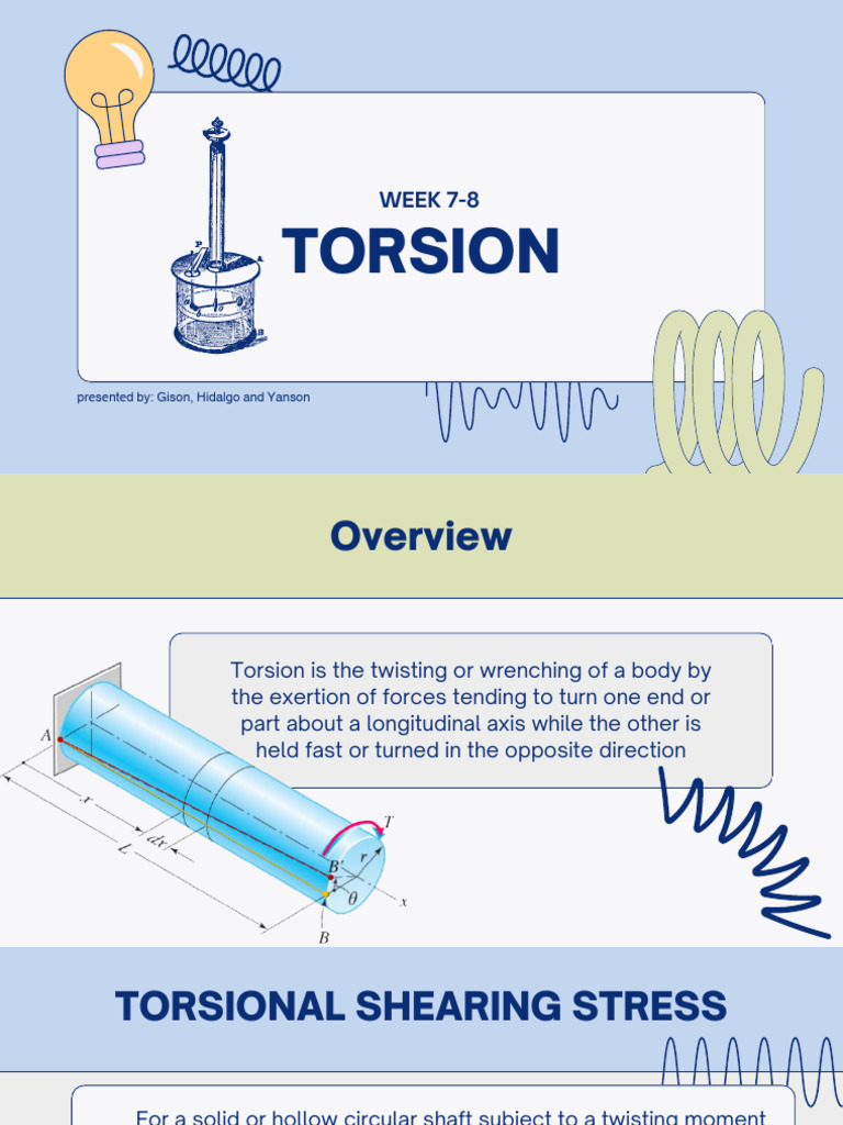 Torsion | PDF | Torque | Mechanics