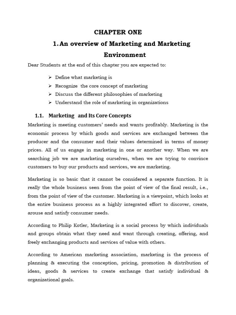 Principle of Marketing | PDF | Marketing | Strategic Management