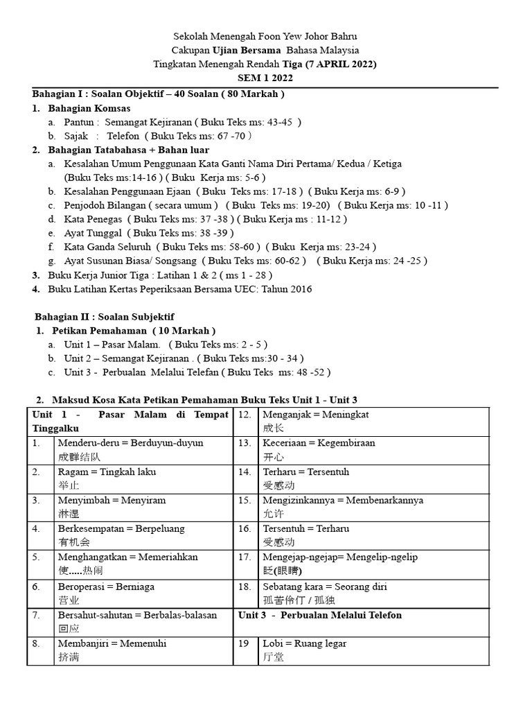Cakupan J3 Ub 1 | PDF
