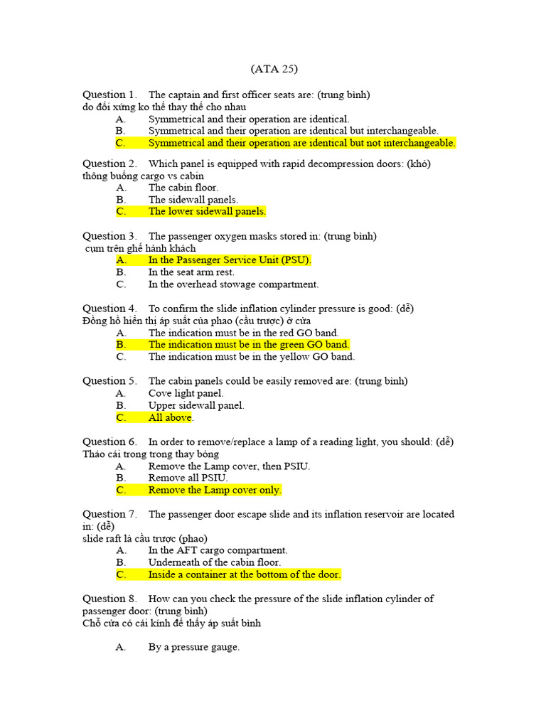 Ata 25 | PDF | Door | Aviation