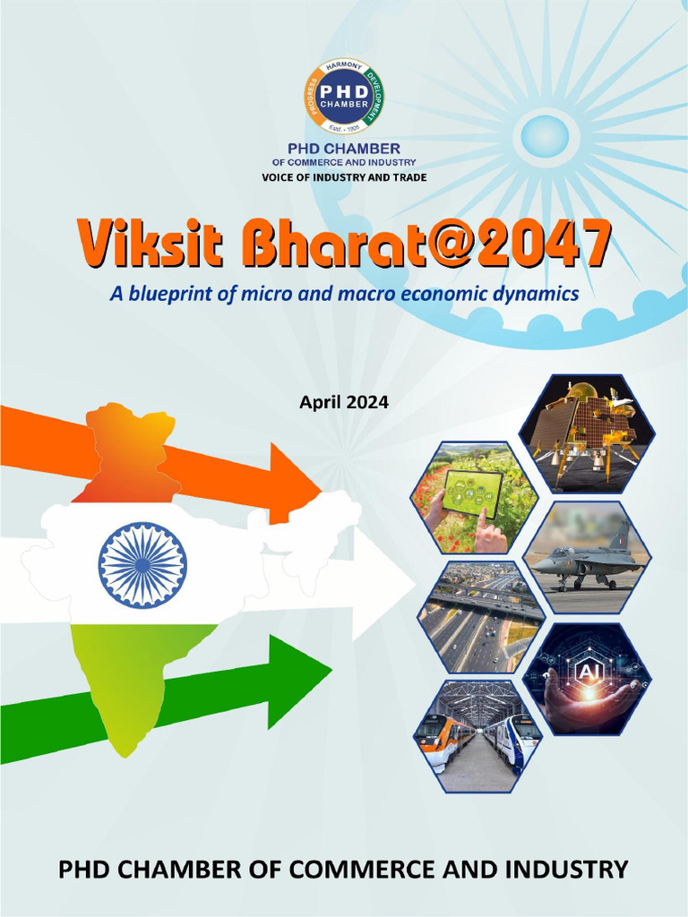 Viksit Bharat@2047 A Blueprint of Micro and Macro Economic Dynamics | PDF | Economic Growth ...