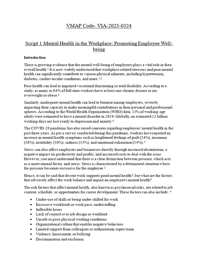 8 Scripts For Mental Health - FB Live | PDF | Mental Health | Mental ...