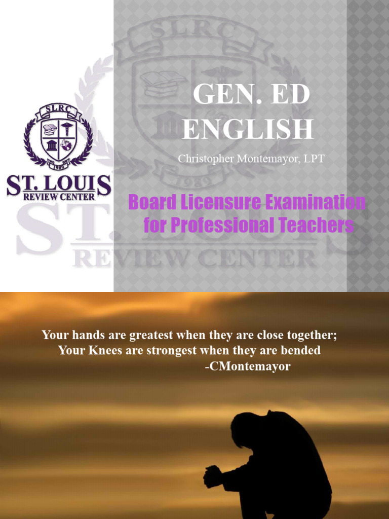 Gen - Ed English... Lecture... 1 | PDF | Perfect (Grammar) | Verb