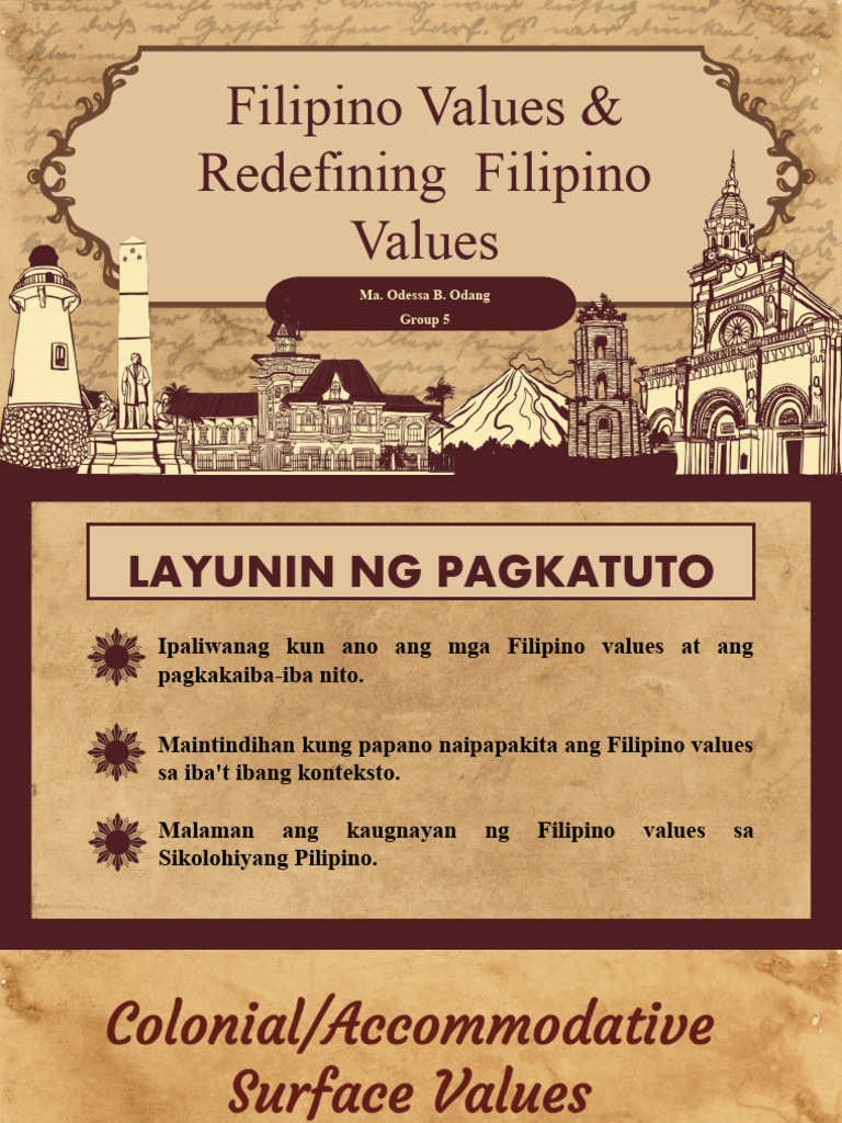 Group 5 (Filipino Values) | PDF | Debt | Behavioural Sciences