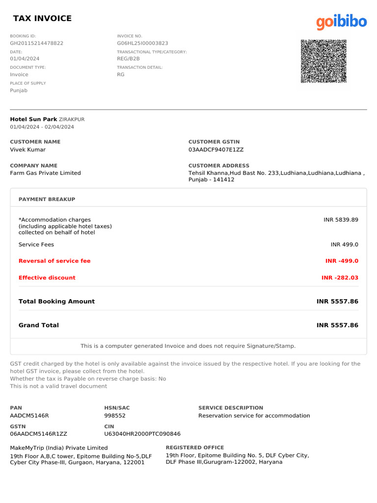 GH20115214478822_invoice (1) | Download Free PDF | Invoice | Taxation