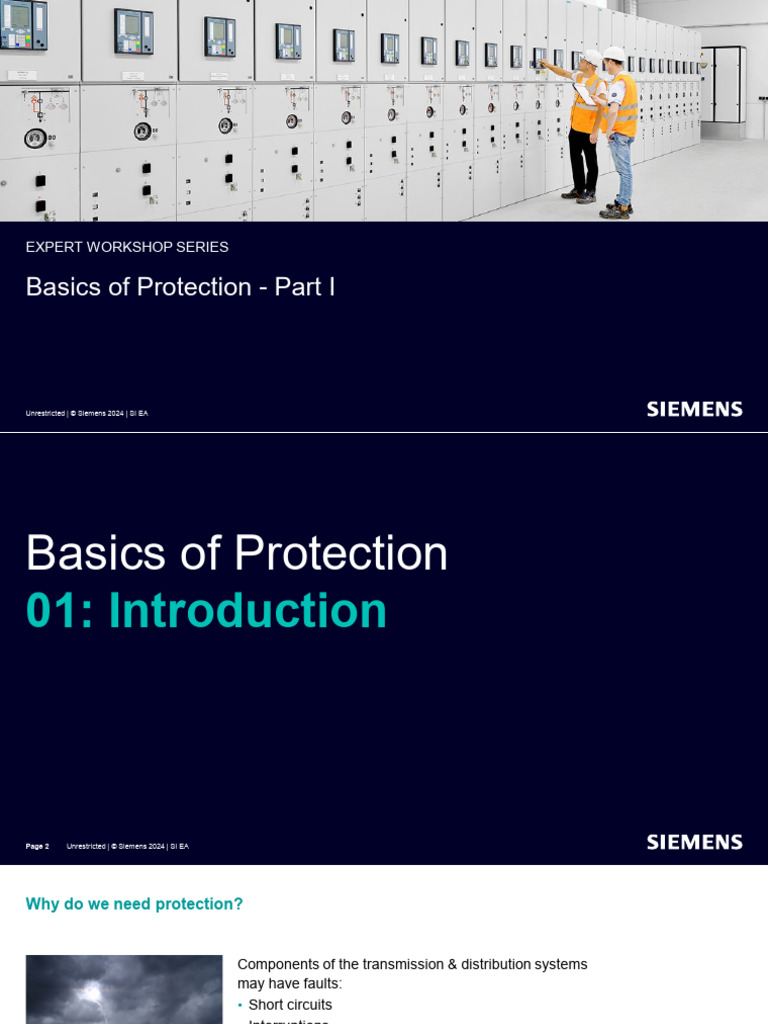 Basics of Electrical Protection Systems | PDF | Electrical Substation ...