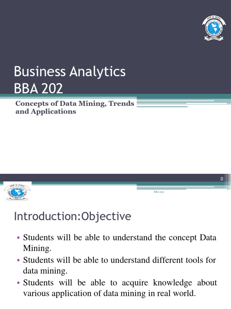 Unit-2 3 | PDF | Data Mining | Analytics