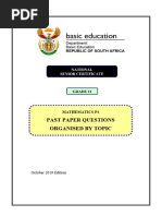 WP Contentuploads202106Maths Gr11 Exam P1 Qs by Topic - PDF 7 | PDF | Mathematics