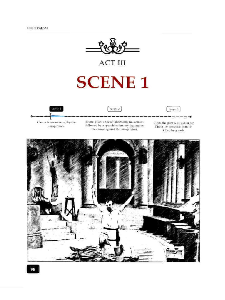 Julius Caesar Act 3 Scene 1 | PDF