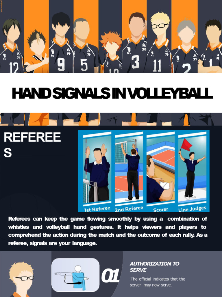 signals | PDF | Hand | Sports