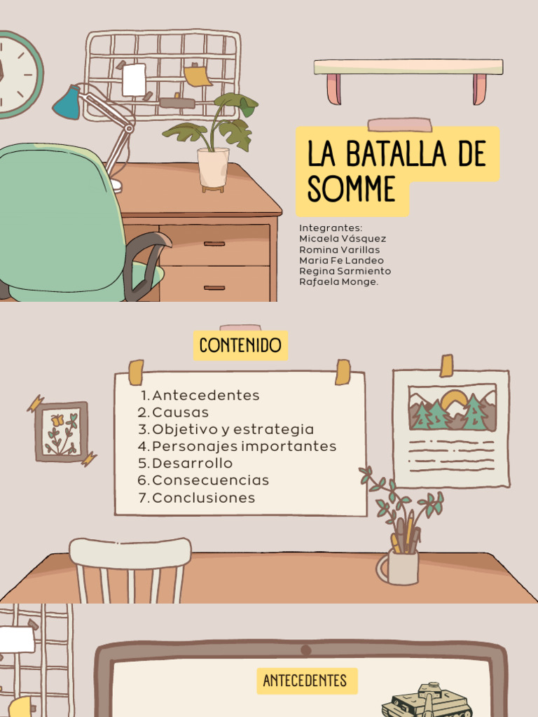 Batalla Del Some | Descargar gratis PDF | Batalla del somme | Batalla ...