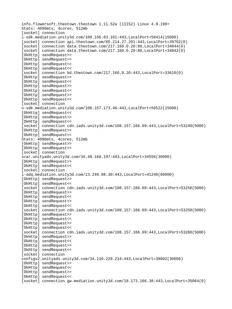 Unity3D Mediation Connection Logs | PDF | Teaching Methods & Materials | Computers
