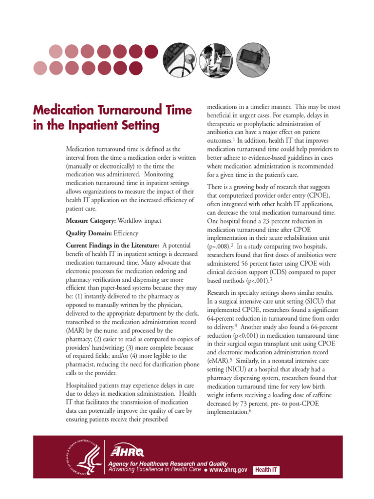 Medication-Turnaround-Time-Quick-Reference-Guide (1) Medication ...