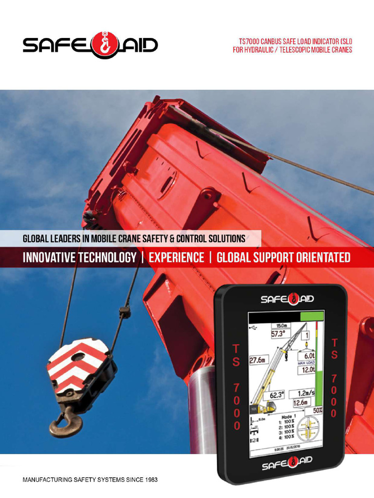 Safe-Aid - TS7000 - Telescopic Brochure | PDF