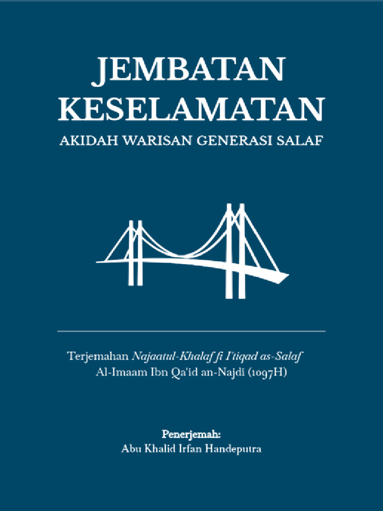 Ibn Qa'id An-Najdi - Najaat Al-Khalaf - Terjemahan Jembatas Keselamatan ...