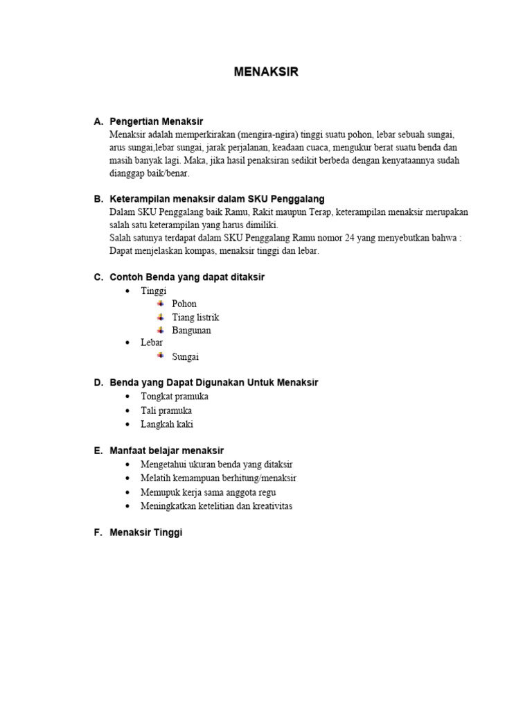 A. Pengertian Menaksir | PDF