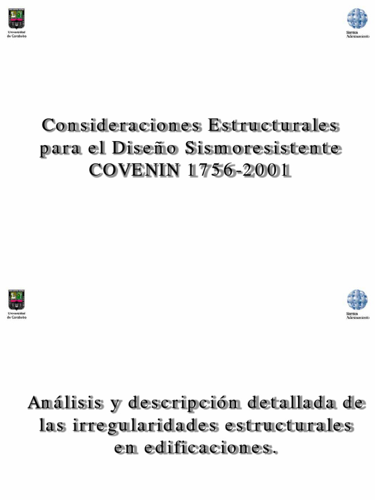 Irregularidades Estructurales Sismo | PDF | Rigidez | Mecánica