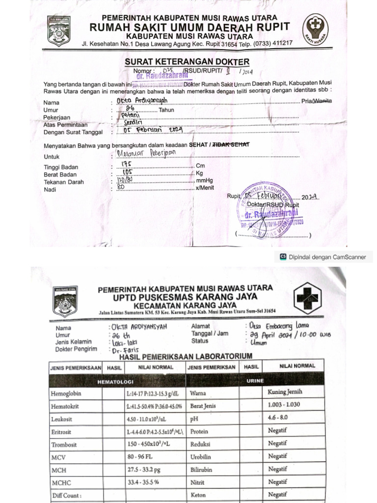 Kir & Hasil Lab Kolestrol | PDF