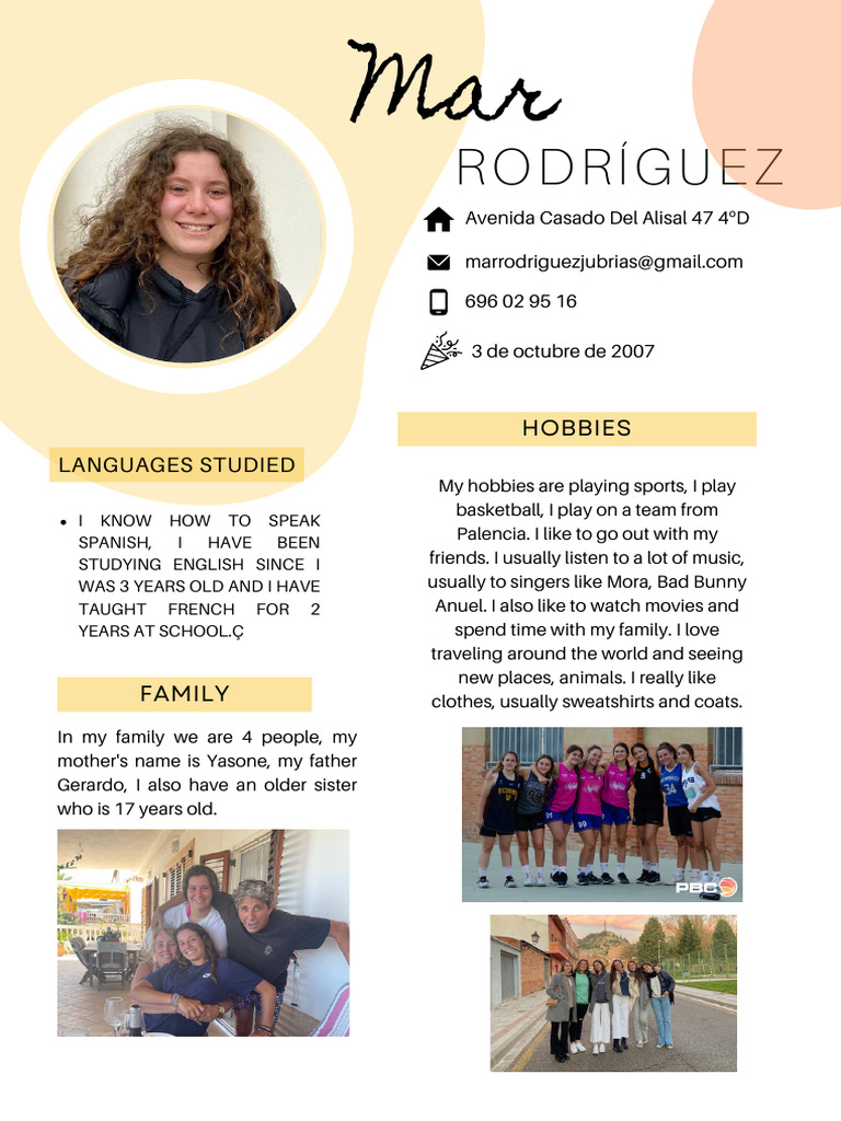 Curriculum Academico Original Marco Marketing | PDF