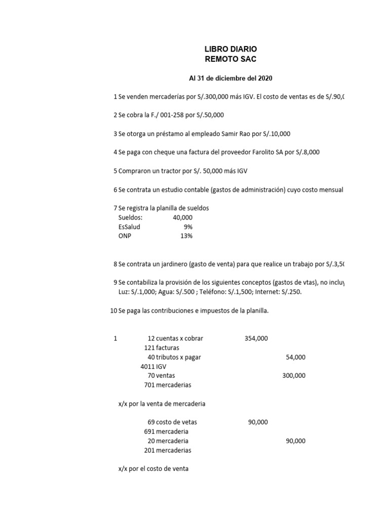 Examen Final DCM | PDF | Activo fijo | Estado de resultados
