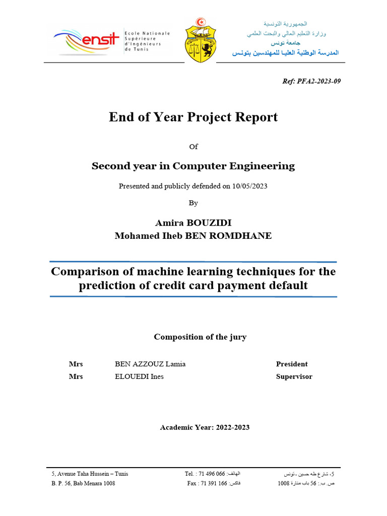 END-of-Year-Project-Report (1) | Download Free PDF | Artificial Neural Network | Machine Learning