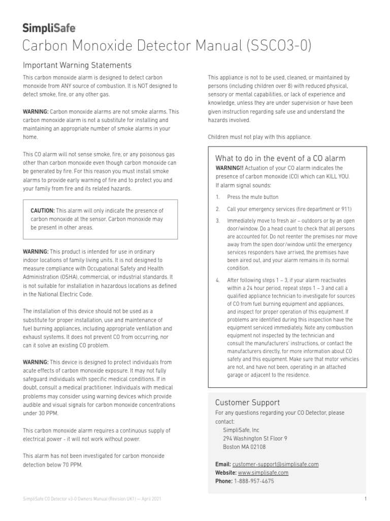 CO Manual 2021 | PDF