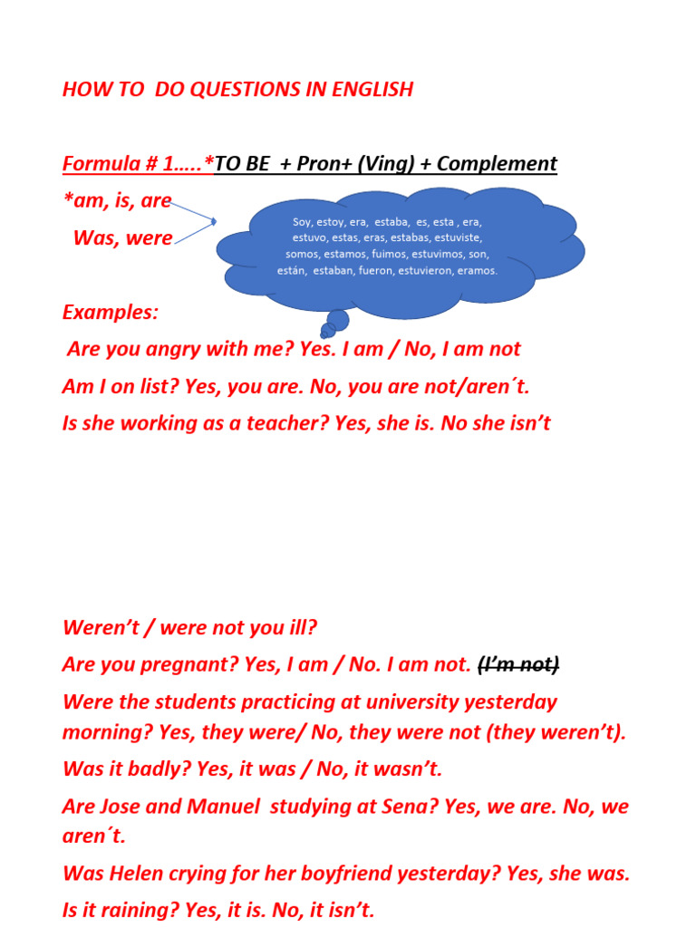 English Question Formation Guide | PDF | Linguistic Typology | Linguistics