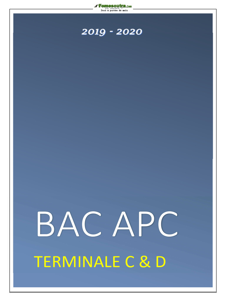 Fascicule TleD$C | PDF