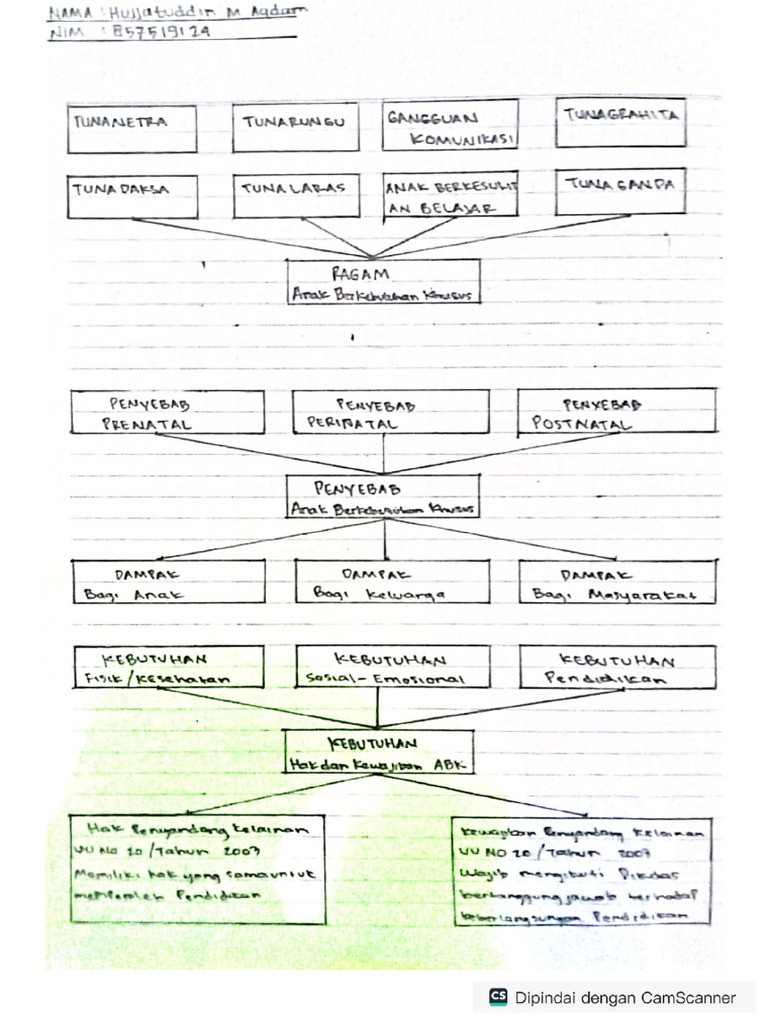 Peta Konsep Modul 1 PABK | PDF
