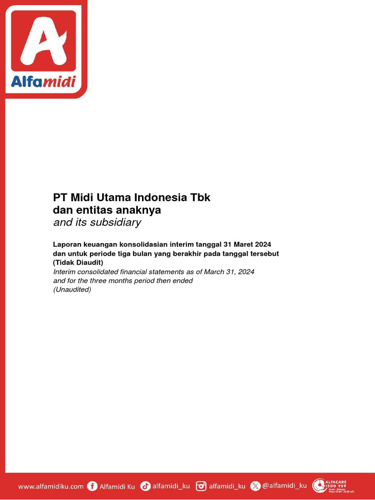 Midi LK TW I 2024 | PDF | Fixed Asset | Expense