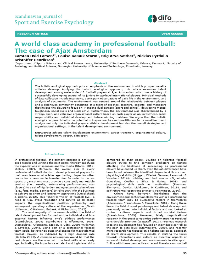 Larsen Et Al 2020 | PDF