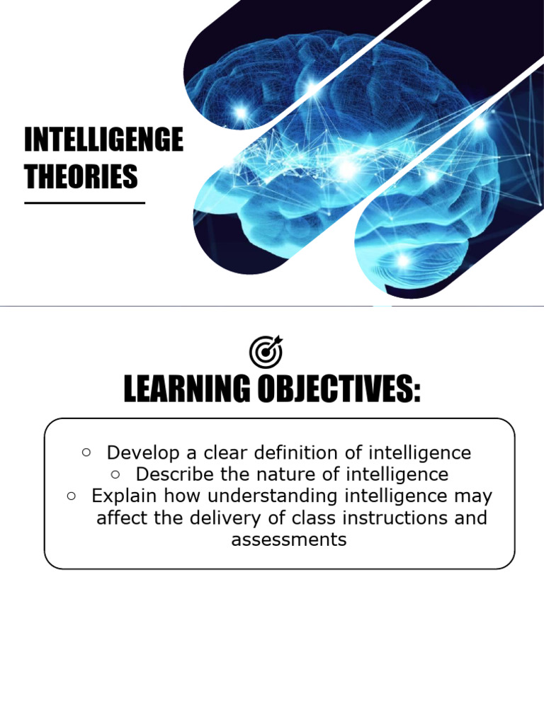 Intelligence Theories | PDF | Intelligence | Psychological Concepts