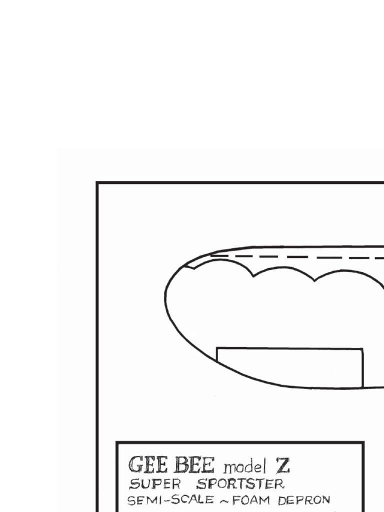 Build It Gee Bee Plans Tiled | PDF