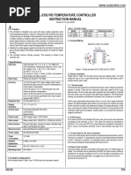 DTK Series Temperature Controller Manual | PDF | Parameter (Computer Programming) | Thermocouple