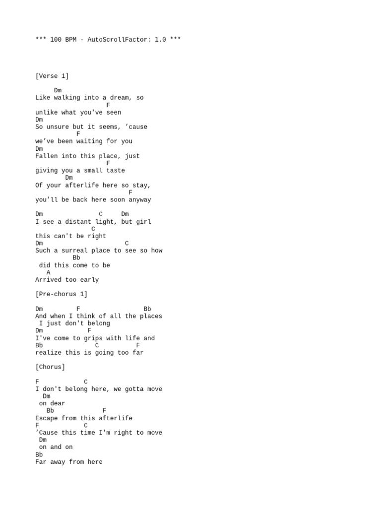 Avenged Sevenfold - Afterlife | PDF | Song Structure | Songs