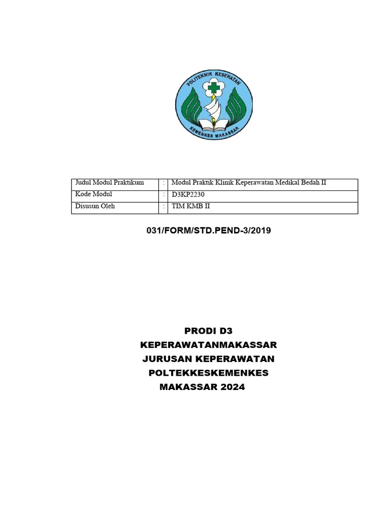 Modul PKK KMB II 2024 FIX | PDF