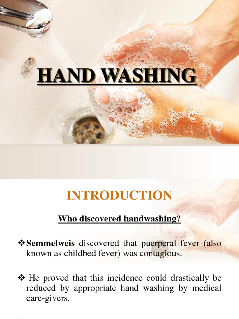 Handwashing | PDF | Hand Washing | Hygiene
