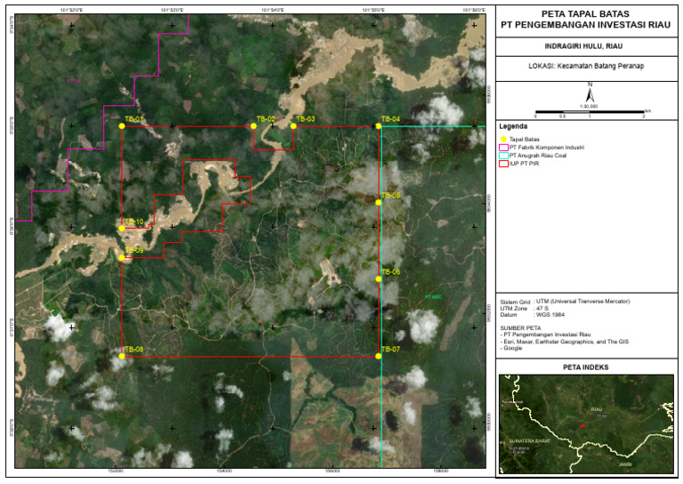 PIR Peta Tapal Batas Besar K | PDF | Geophysics | Geography