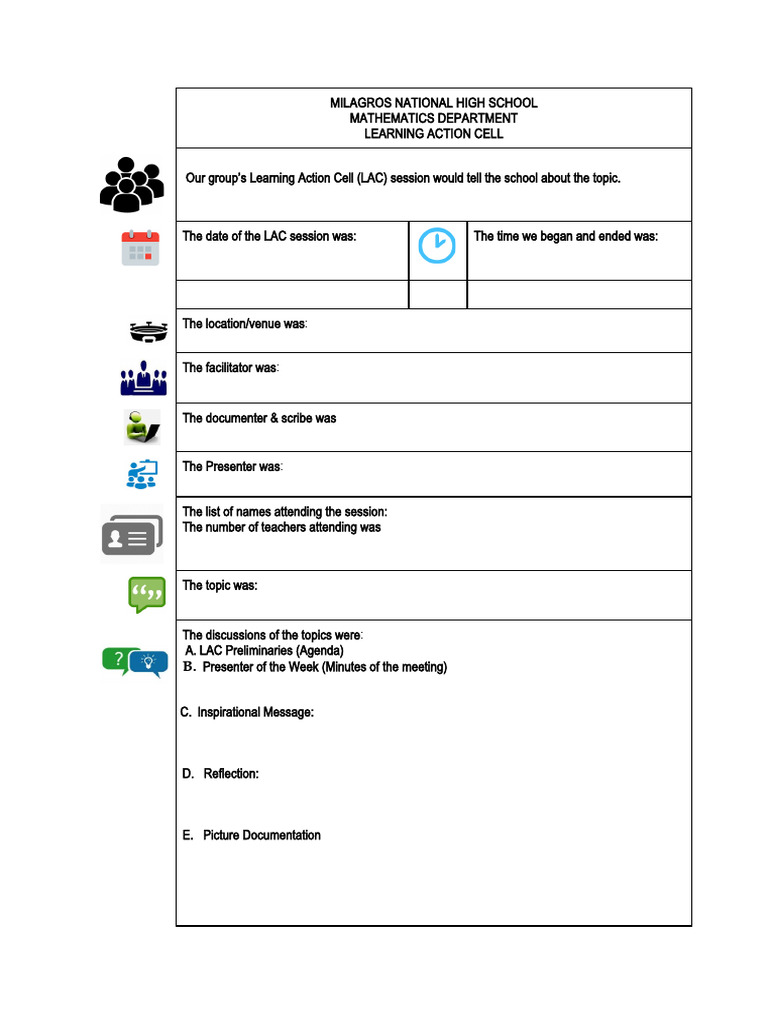 Lac Template | PDF