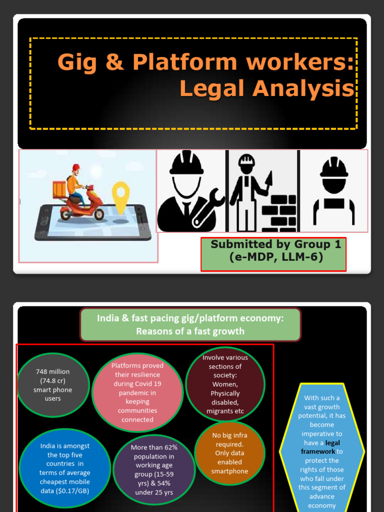 Gig & Platform Workers | Download Free PDF | Employment | Labor