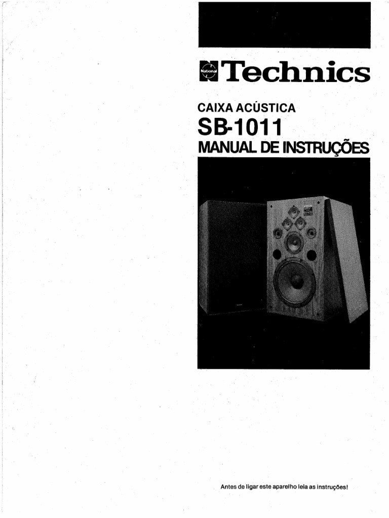 Hfe Technics sb-1011 PT | PDF