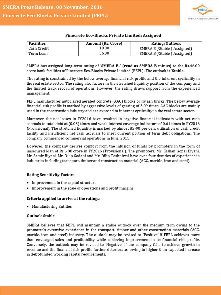 RR 20161108 | PDF | Financial Services | Money